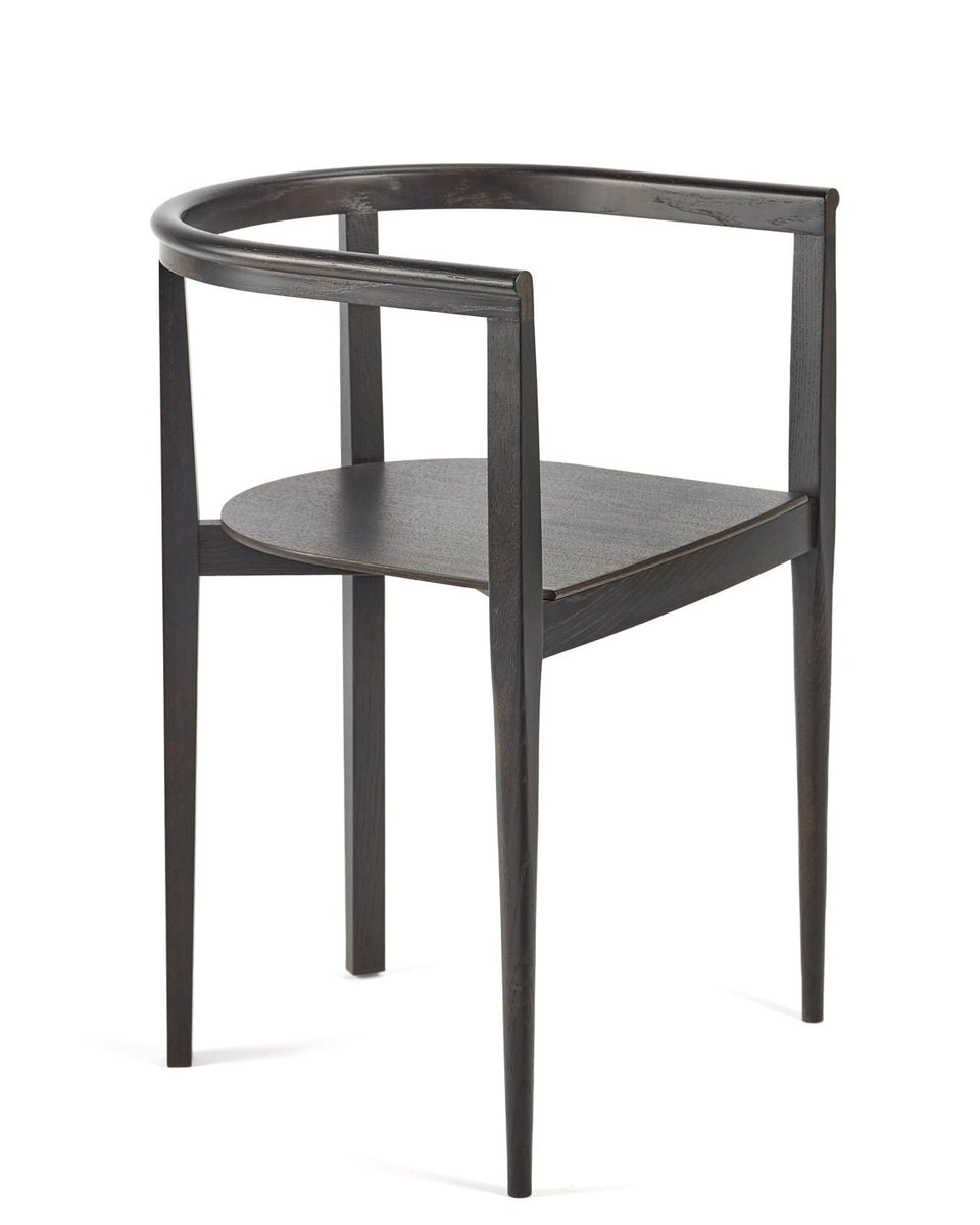 Ann Demeulemeester - Serax "ÉLÉ" chair in brown oak wood - LECLAIREUR