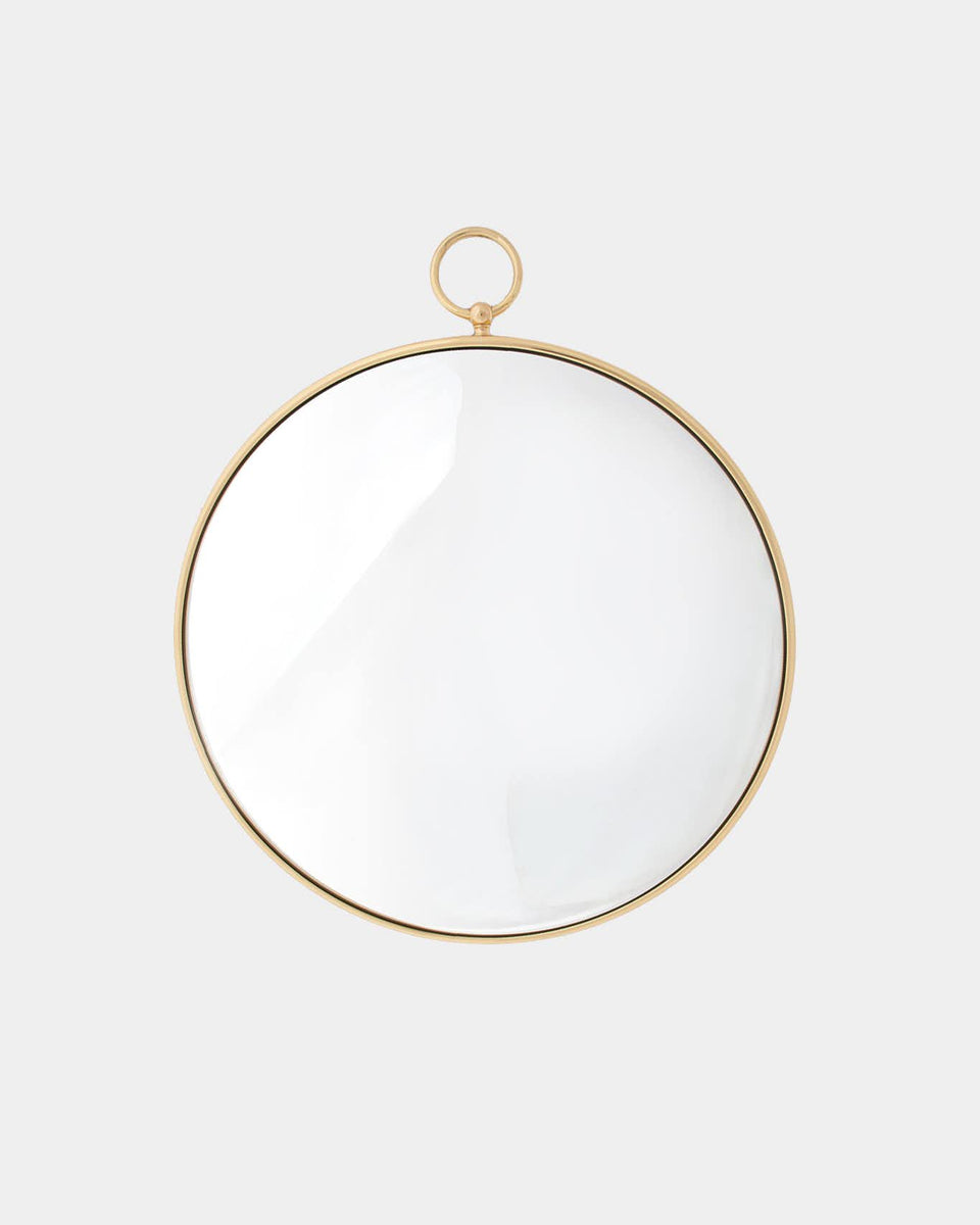 Fornasetti Wall Mirror Magic Convex Ø50 - Doré – LECLAIREUR